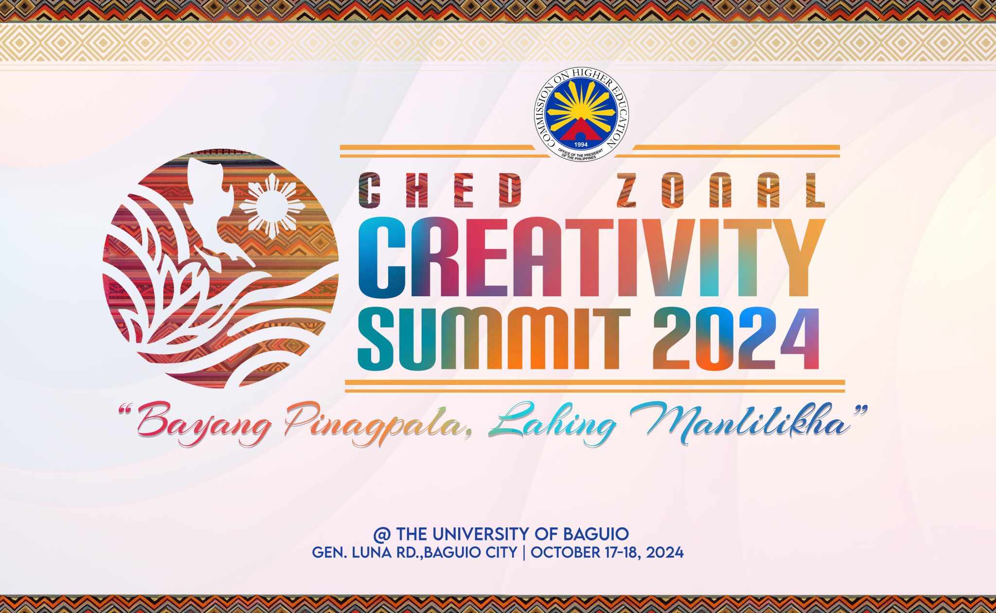 CHED launches Zonal Creativity Summit 2024: A Celebration of Philippine ...